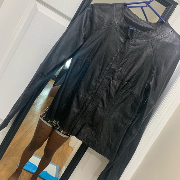 riser goodwyn | Jackets & Coats | Riser Goodwyn Leather Jacket | Poshmark